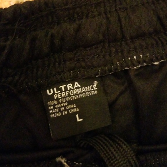 ultra performance | Shorts | Mens Red And Black Shorts With Drawstring ...